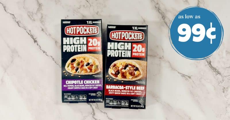 Hot Pockets High Protein as low as 99¢! - Kroger Krazy