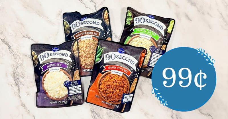 Kroger 90 Second Rice as low as 99¢! - Kroger Krazy