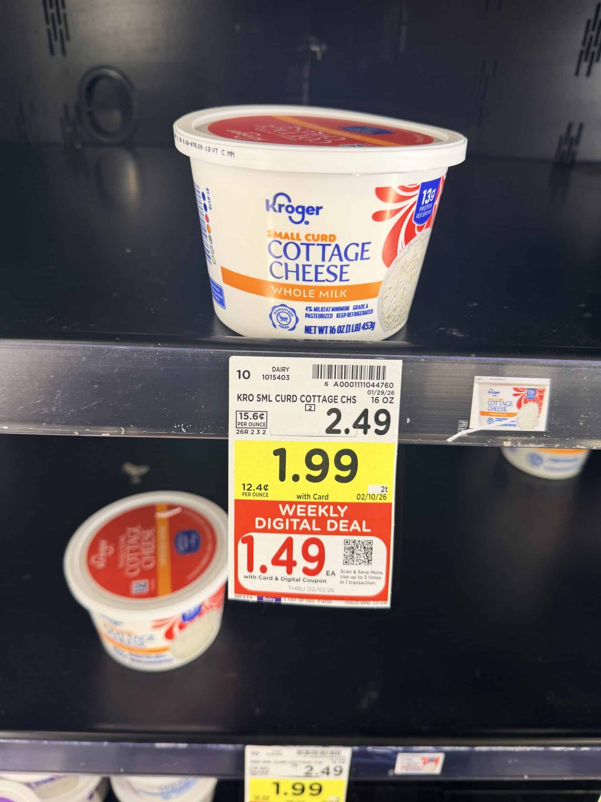 Kroger Cottage Cheese, Dips and Sour Cream as low as $1.49! - Kroger Krazy