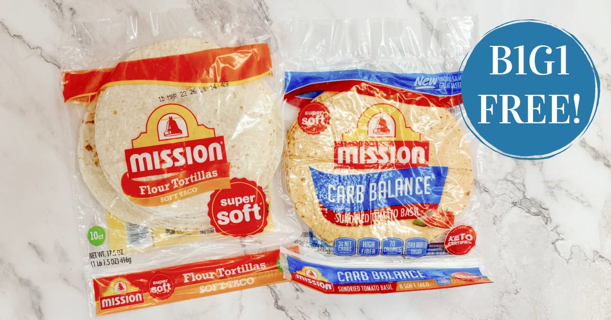 Mission Tortillas are B1G1 FREE! - Kroger Krazy
