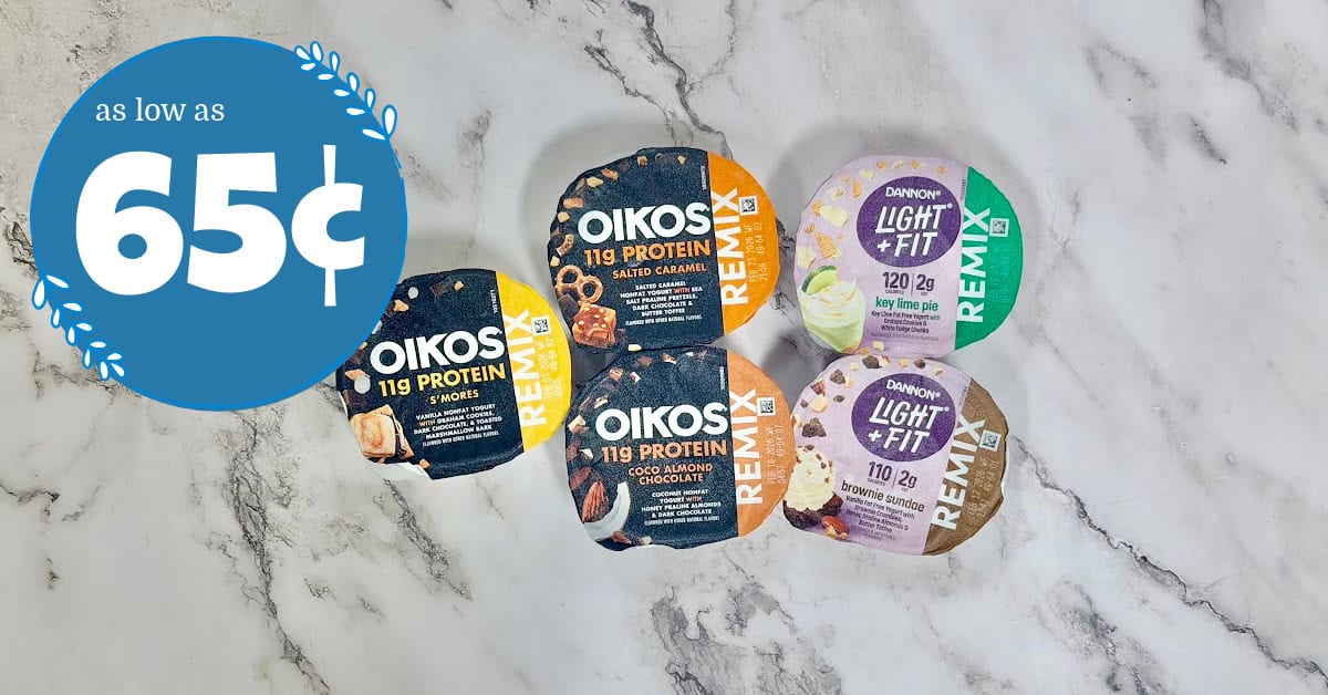 Oikos and Light & Fit Remix as low as 65¢! - Kroger Krazy