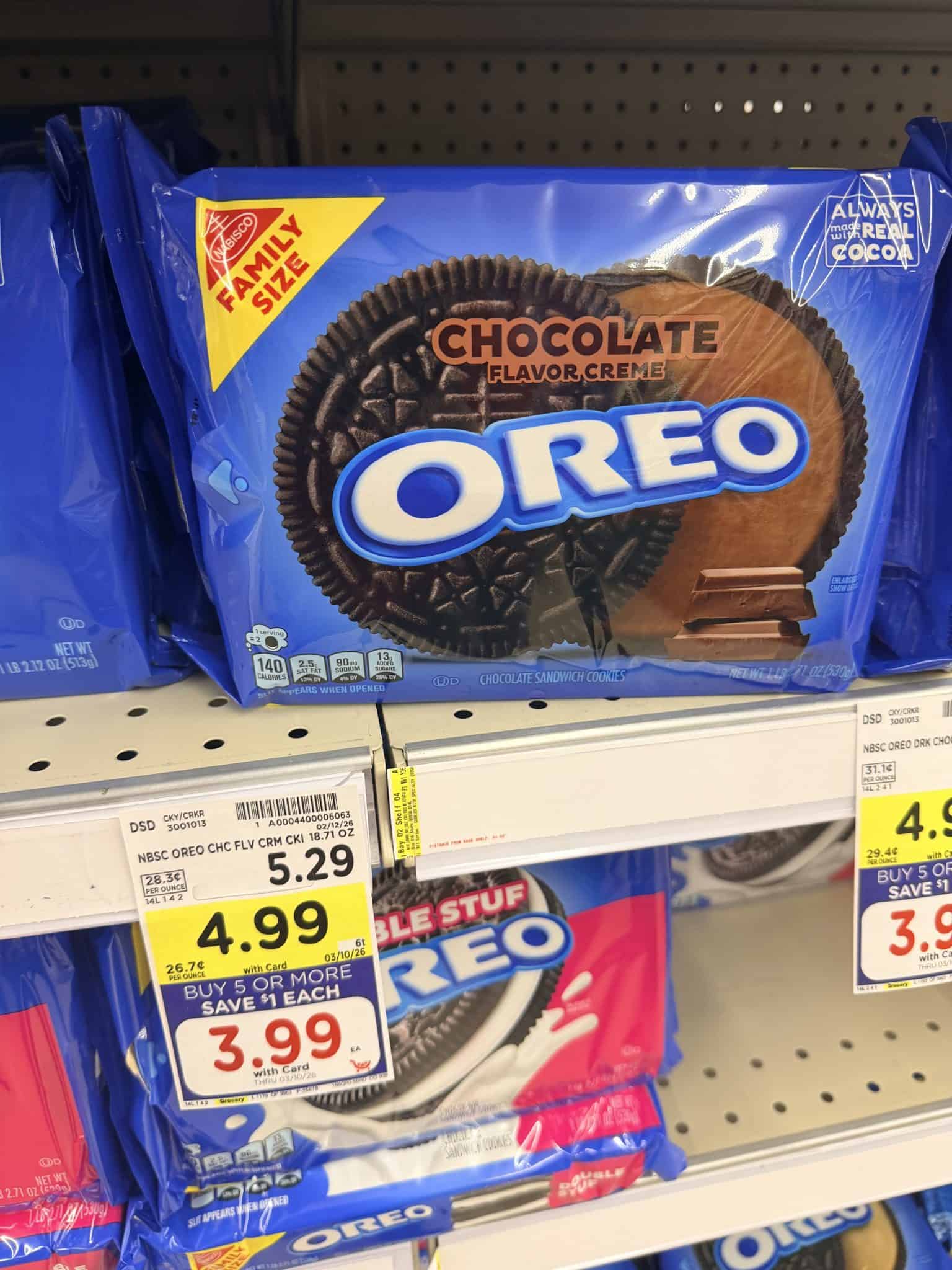 Oreo as low as $3.24! - Kroger Krazy