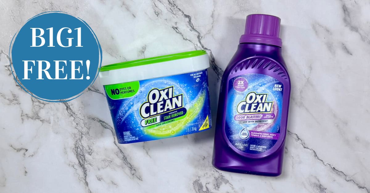 Oxi Clean is B1G1 FREE! - Kroger Krazy