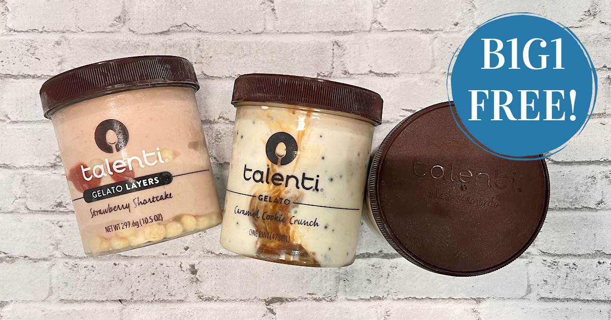 Talenti Pints are B1G1 FREE! - Kroger Krazy