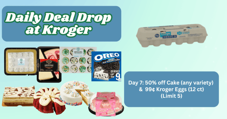 (Day SEVEN) Kroger Daily Deal Drop! 7 Days of Savings! - Kroger Krazy