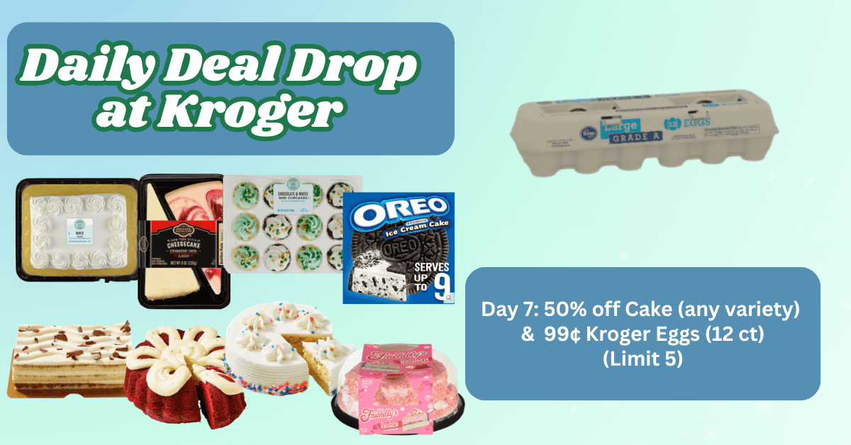 (Day SEVEN) Kroger Daily Deal Drop! 7 Days of Savings! - Kroger Krazy