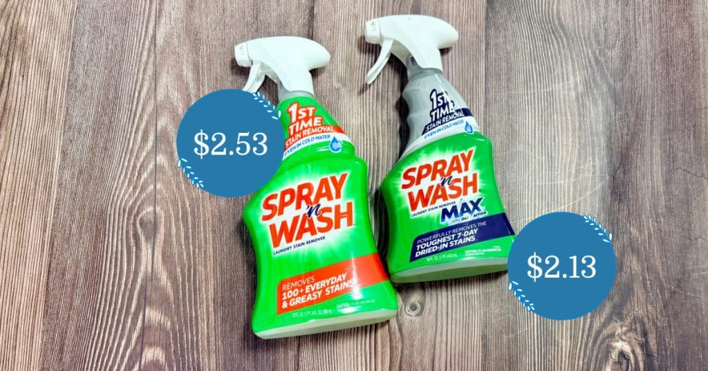 Spray 'N Wash as low as $2.13! - Kroger Krazy