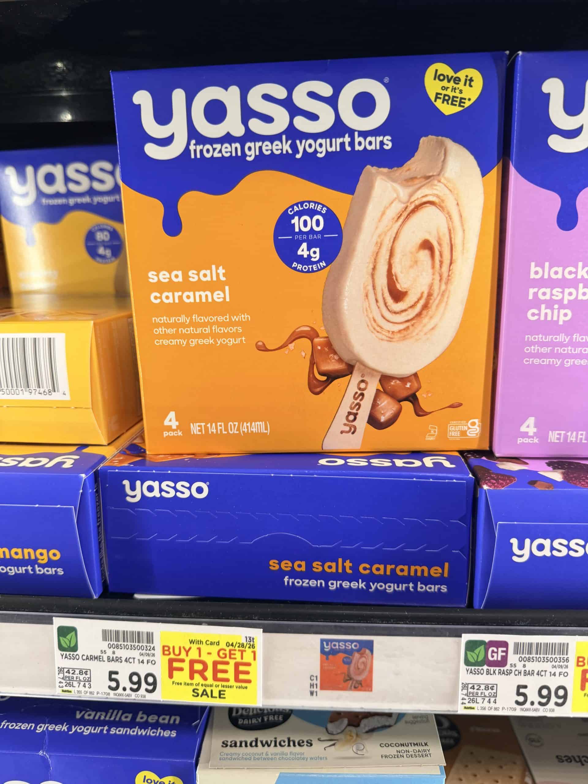 Yasso Frozen Greek Yogurt is B1G1 FREE at Kroger!! - Kroger Krazy