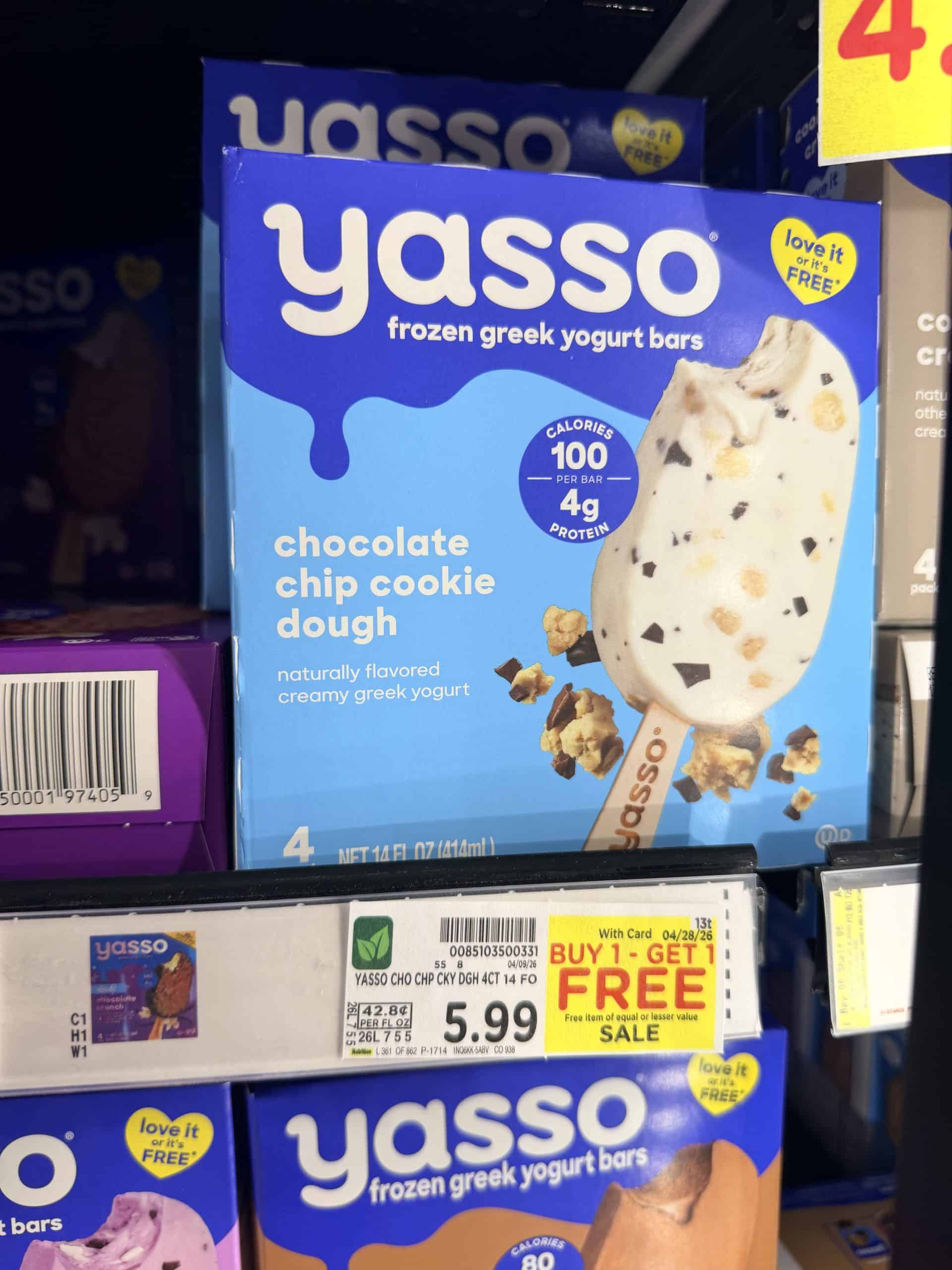 Yasso Frozen Greek Yogurt is B1G1 FREE at Kroger!! - Kroger Krazy