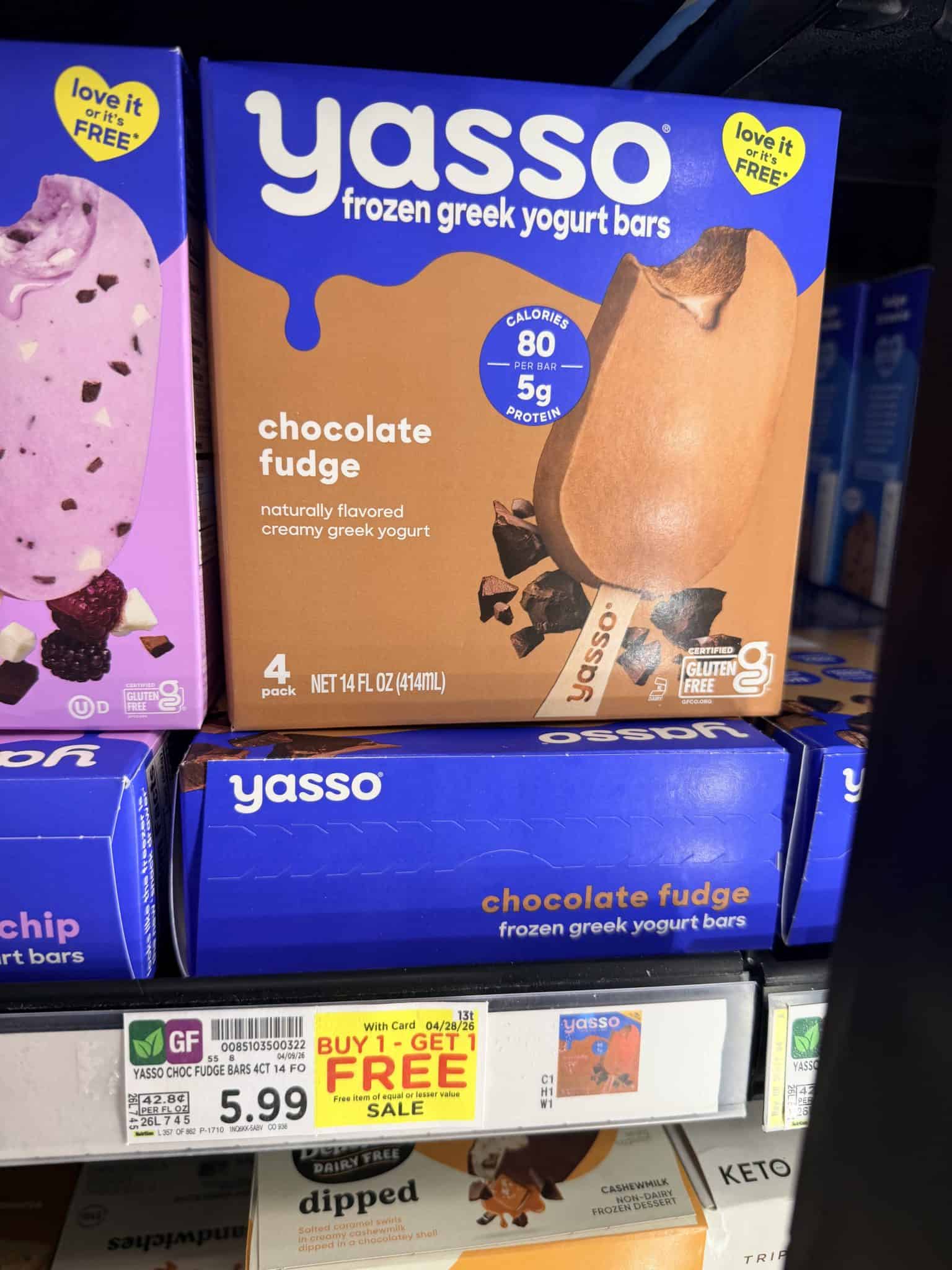Yasso Frozen Greek Yogurt is B1G1 FREE at Kroger!! - Kroger Krazy