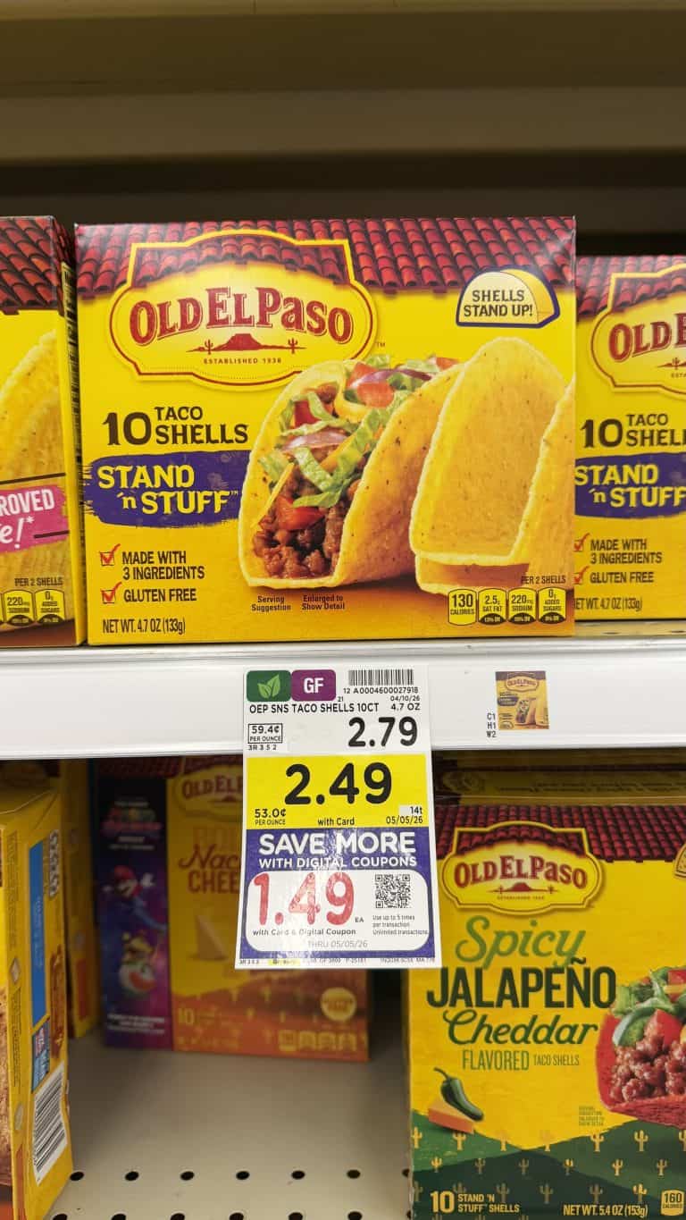 Old El Paso Refried Beans, Taco Shells and Kits as low as $1.49 ...