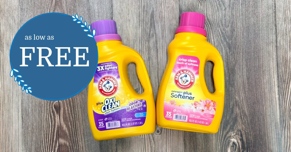 FREE Arm & Hammer Liquid Laundry Detergent at Kroger! - Kroger Krazy