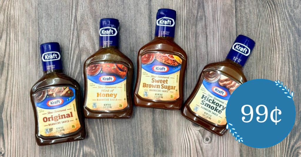 Kraft BBQ Sauce as low as 99¢! - Kroger Krazy