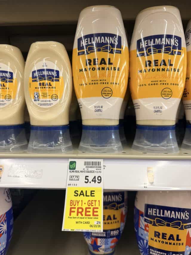 Hellmann's Mayo as low as $1.74! - Kroger Krazy